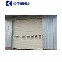 China Vertical Aluminum Rolling Shutter Electric Rail Balcony Roller Louver for sale