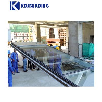 China 3D-glasgebouw gordijnmuur geunificeerd gevelpaneel transparant Te koop