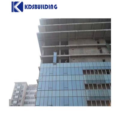 China 3D-glasgebouw gordijnmuur geunificeerd gevelpaneel transparant Te koop