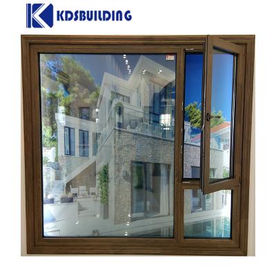 Cina KDSBuilding Solid Series Porta e finestre Scantling Nuovo stile Forme di finestre in legno e vetro in vendita