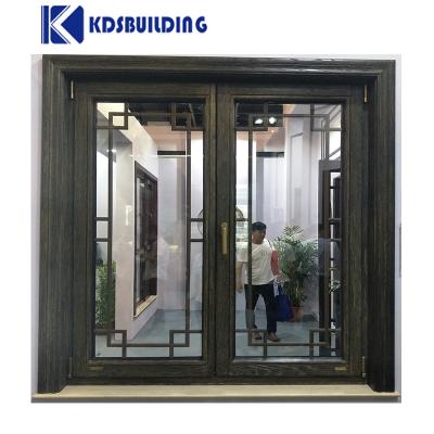 Cina KDSBuilding Solid Series Porta e finestre Scantling Nuovo stile Forme di finestre in legno e vetro in vendita