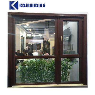 Cina KDSBuilding Solid Series Porta e finestre Scantling Nuovo stile Forme di finestre in legno e vetro in vendita