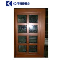 China Customized Solid Wood Window Swing Double Glaze Wooden Casement Window for sale