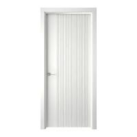 China Internal Waterproof Solid Walnut Interior Doors Push And Pull Modern for sale
