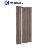 China Internal Waterproof Solid Walnut Interior Doors Push And Pull Modern for sale