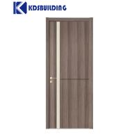 China Internal Waterproof Solid Walnut Interior Doors Push And Pull Modern for sale