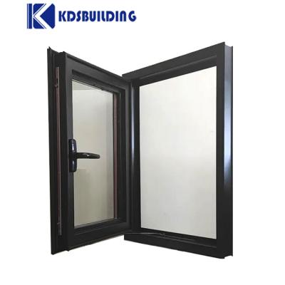 Cina Sicurezza Porta antincendio in acciaio a prova di fuoco con finestrino Profil nero Finestrino isolato in vendita