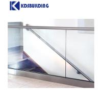China Security Building Balcony Railing Glazed Stainless Balusters Handrail for sale