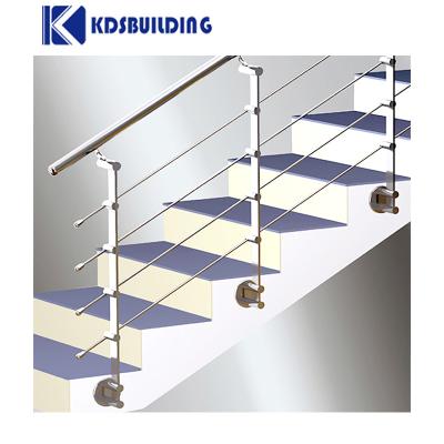 China Handrail Metalen balkon Ms Railing voor veiligheid van trappen Te koop