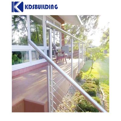 China Handrail Metalen balkon Ms Railing voor veiligheid van trappen Te koop