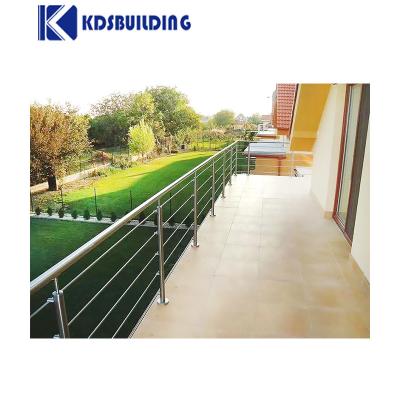 China Handrail Metalen balkon Ms Railing voor veiligheid van trappen Te koop