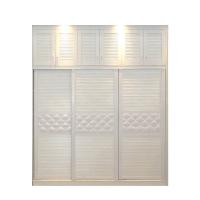 China Plastic Pvc Design Bedroom Wardrobe for sale