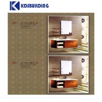 China Design Solid Wooden Bathroom Vanity Cabinet for sale
