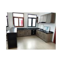 China Modern Solid Wooden Cabinet Wall Mounting Modular Kitchen Cabinet for sale