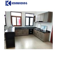 China Modern Solid Wooden Cabinet Wall Mounting Modular Kitchen Cabinet for sale