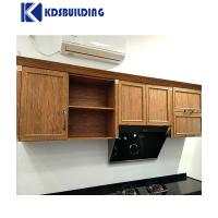 China Modern Solid Wooden Cabinet Wall Mounting Modular Kitchen Cabinet for sale
