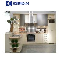 China Modern Flat Pack Cabinet Solid Wooden Kitchen Pantry Unit Storage for sale