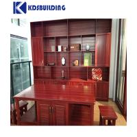 China Interior Furniture Solid Wood Kitchen Cabinet Study Room Shelf For Study for sale