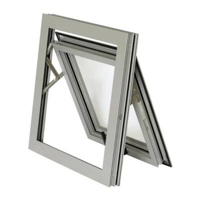 China American style Hurricane Impact Aluminium Tempered Glass Awning Roof Windows Electric Skylight Window à venda