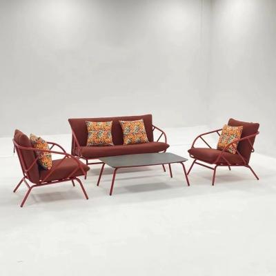 Cina Home Office Intrattenimento Moderno Stile Alluminio Outdoor Divano Mobili Set in vendita