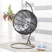 Quality Outdoor Hanging Rattan Egg Chair Leisure Wicker Patio Swing Chair for Garden for sale