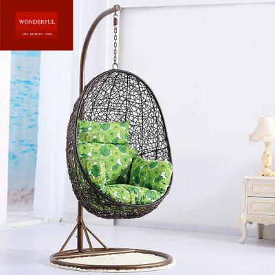 China Vrije tijd Stijlen Outdoor patio meubels Eenvoudige schommelstoel Handgemaakte hangstoelen Te koop
