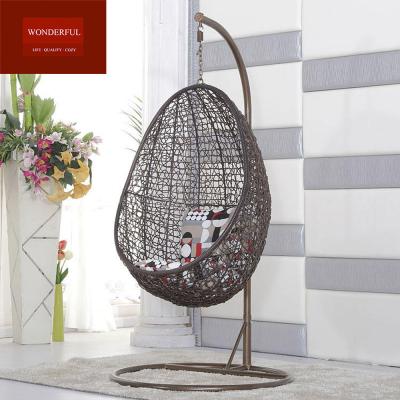 China Vrije tijd Stijlen Outdoor patio meubels Eenvoudige schommelstoel Handgemaakte hangstoelen Te koop