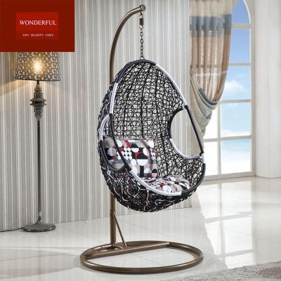 China Vrije tijd Stijlen Outdoor patio meubels Eenvoudige schommelstoel Handgemaakte hangstoelen Te koop