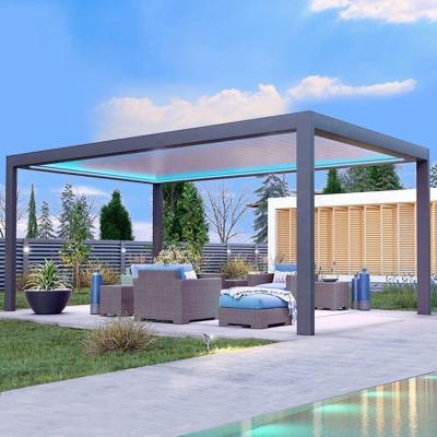 China Anpassbare elektrische Pergola perfekt für Outdoor-Garten Terrasse und Dachveranstaltung zu verkaufen
