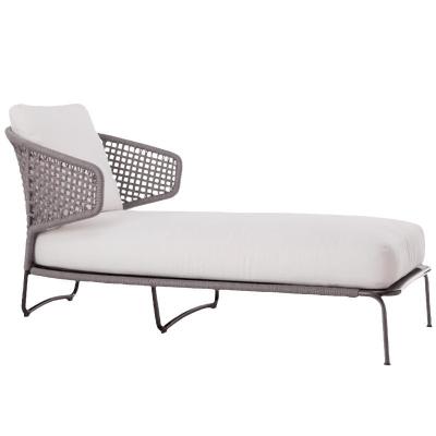 China Outdoor Rattan Meubels Dagbed en Aluminium Zonnebank voor buiten in zwembad Te koop