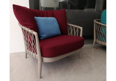 China Modern Rattan Furniture Outdoor Corner Sofa with Aluminum Frame and Rattan Material for sale