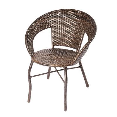 China Modern Garden Patio Outdoor Single Rattan Wicker Chair for Outdoor Furniture Design for sale