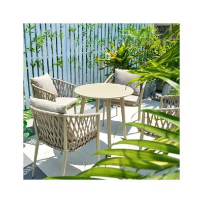 Chaises de salle à manger en aluminium empilable pour les hôtels