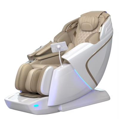 China Smart Shiatsu Massage Chair Full Body Massager with Zero Gravity Air Pressure Heating for sale