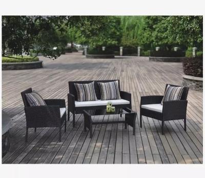 China Mobiliário de exterior 2020 promoção Home Garden Set Rattan / Wicker para jardim casual à venda