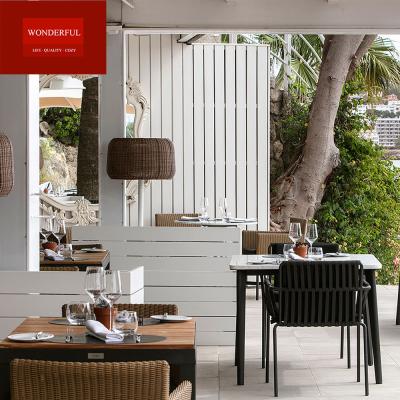 China Modern Design Barmeubelen Aluminium Outdoor Bar Tafel Te koop