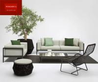 China Modern Design Outdoor Corner Sofa with CUSTOMIZED Options and Waterproof Function for sale