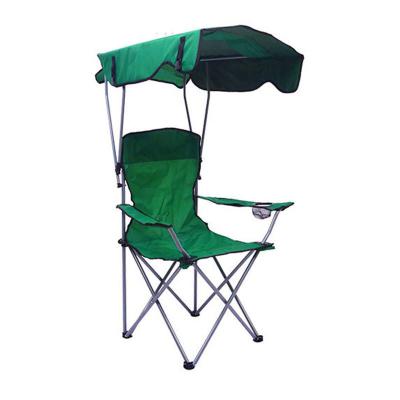 China Foldable Backpack Portable Camping Beach Chair With Canopy for Outdoor Trips for sale