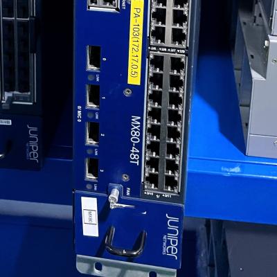 China Produtos Status Usadas Redes MX80-48T Roteador de Internet Para a sua rede à venda