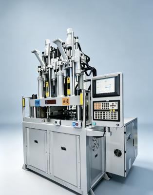 China Turret Dual Color Injection Molding Machine Accurate Positioning For Consumer Electronics for sale