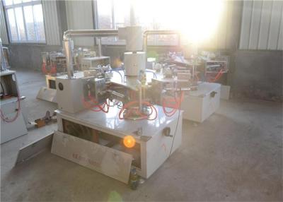 Chine Machines à grande vitesse de soufflage de corps creux d'extrusion pour le tube en plastique de bruit de glace de LDPE de bâti de rotation à vendre