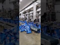 SS Detergent Powder Production Line With Washing Powder Mixer Blender