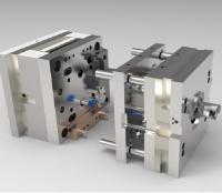 China Pinpoint Gate 2K Injection Mould Prototype Complex 3D Injection Mold for sale