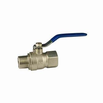 China Forged CW617N Brass Ball Valves 1/2 Inch To 4 Inch Butterfly Handle Ball Valve for sale