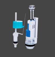 China INOVI B02 2-Inch Outlet Double Push Button Low Level Flushing Cistern Mechanism with Multiple Handle Styles for sale