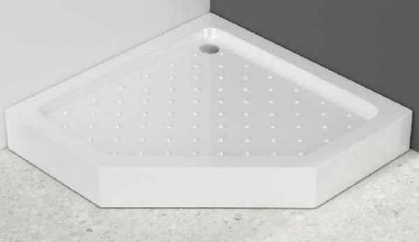 3/8in Thickness Grilled Pattern Glass Shower Cubicles Diversified Pivot Door Shower Enclosure