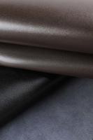 China Classic Nappa Pattern Silicone Leather Fabric 1.46mm Thickness for sale