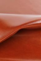 China 130cm Width Silicone Leather Luggage Fabric With Yellow Brown Cloud Pattern for sale