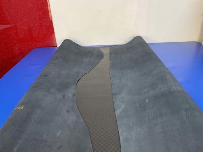 Cina Dissolvenza del tessuto di Gray Floor Pattern Silicone Leather - tridimensionale resistente in vendita