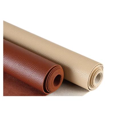 China Stof van het de Kleuren Synthetische Leer van Eco de Vriendschappelijke Microfiber Pu Aangepaste voor Zakken Te koop